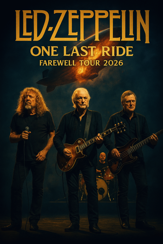Led Zeppelin Announces 2026 Farewell Tour: ‘One Last Ride’ Marks the ...