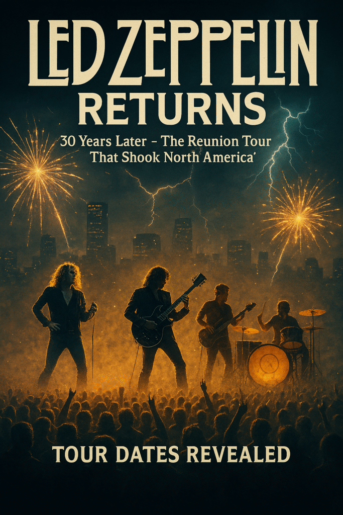 Breaking News: Legendary Rock Band Led Zeppelin Announces Long-Awaited ...