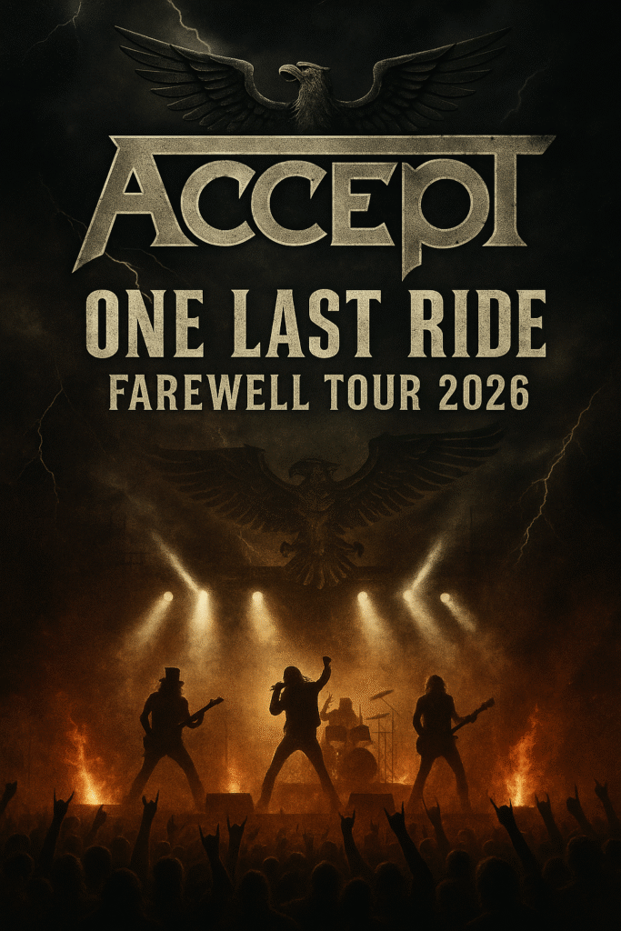 ACCEPT Announces 2026 Farewell Tour: ‘One Last Ride’ Marks the End of a ...
