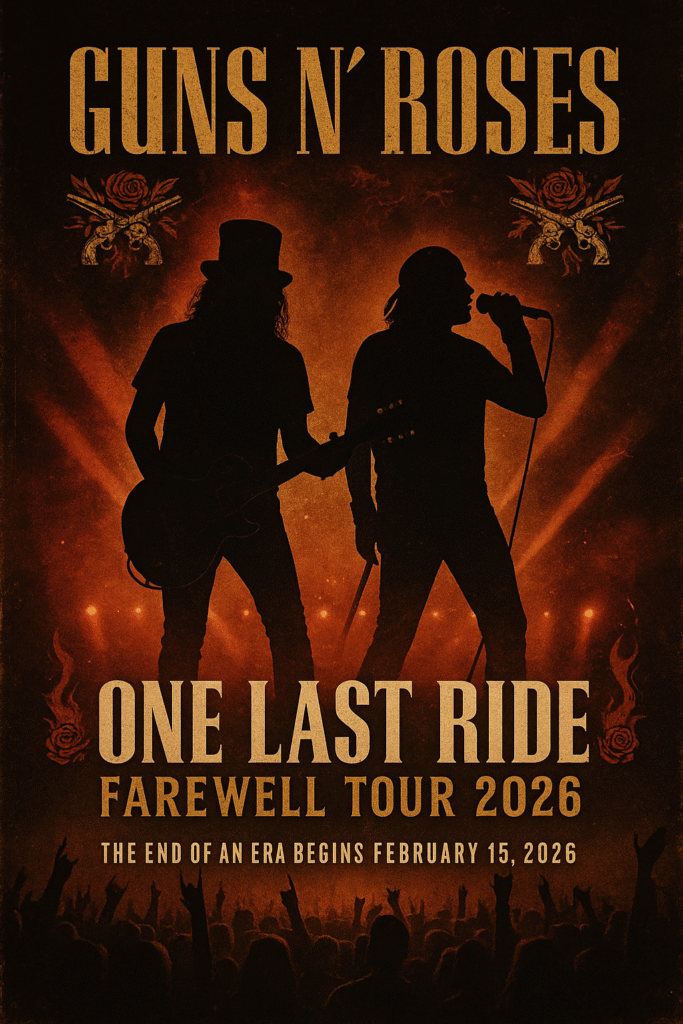 Guns N’ Roses Announces 2026 Farewell Tour: ‘One Last Ride’ Marks the ...