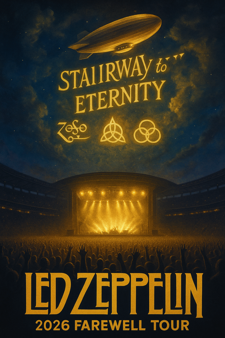 FANS STUNNED: Led Zeppelin Officially Unveil Long-Awaited 2026 Farewell ...