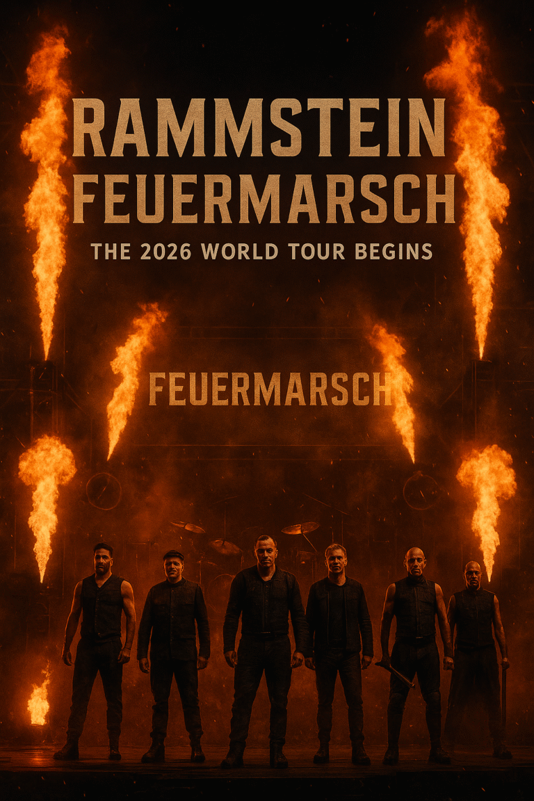 Rammstein Announce 2026 World Tour: ‘Feuermarsch’ Ignites a New Chapter ...