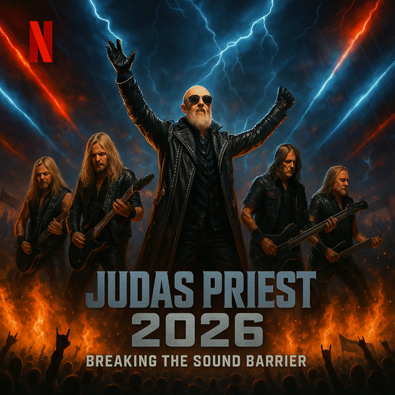 "Breaking the Sound Barrier: Netflix Ignites Judas Priest’s 2026 Tour ...