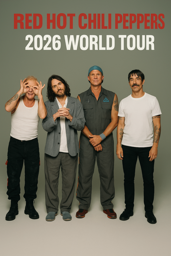 Red Hot Chili Peppers Announce 2026 World Tour — Dates and Cities ...