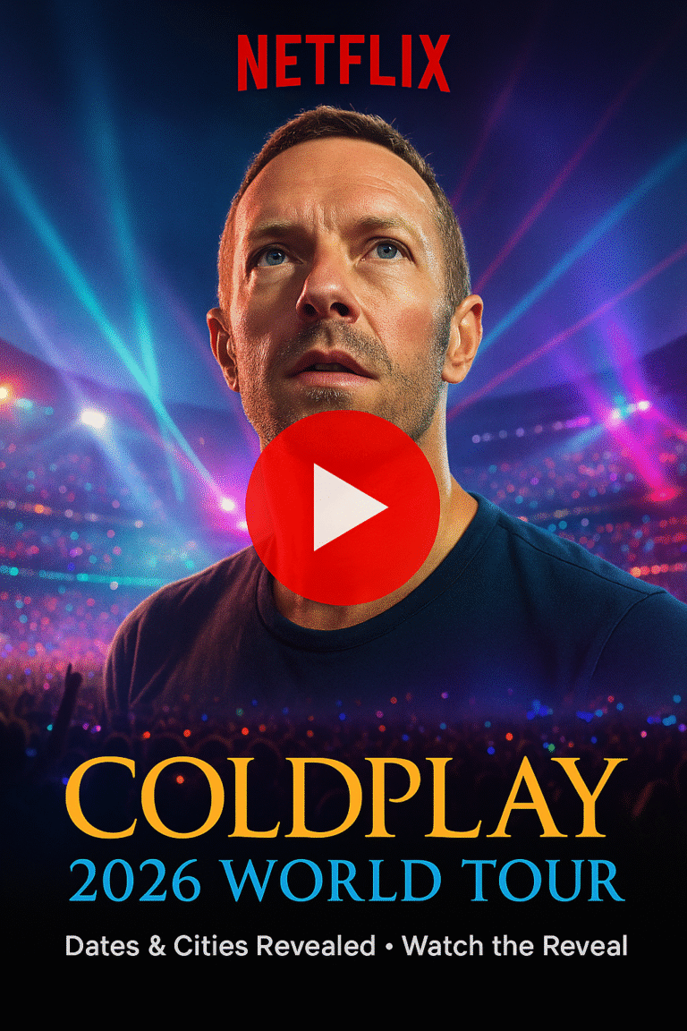 Global Announcement: Coldplay Reveal 2026 Tour Schedule — Watch the ...