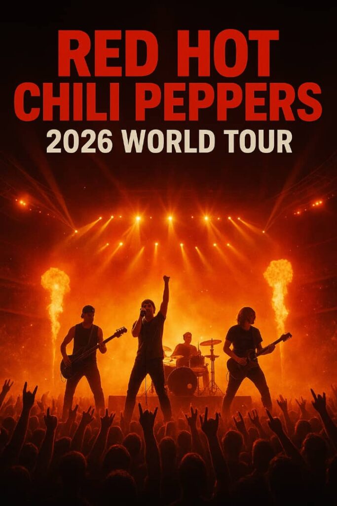 Red Hot Chili Peppers Announce 2026 World Tour — Dates and Cities ...