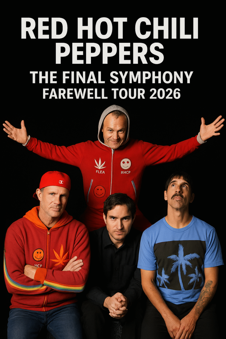 Red Hot Chili Peppers Announce 2026 Farewell World Tour — The Final ...