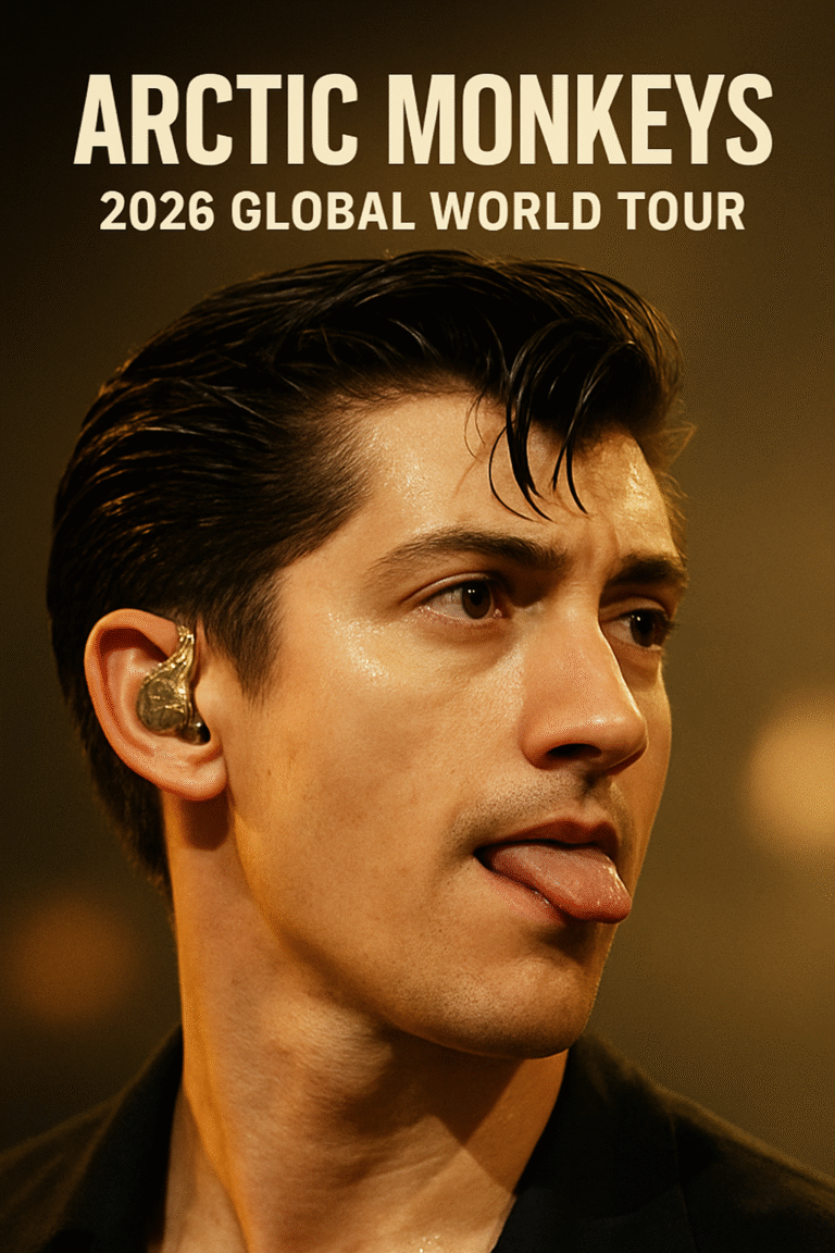 Arctic Monkeys Announce 2026 Global World Tour — Dates and Cities ...