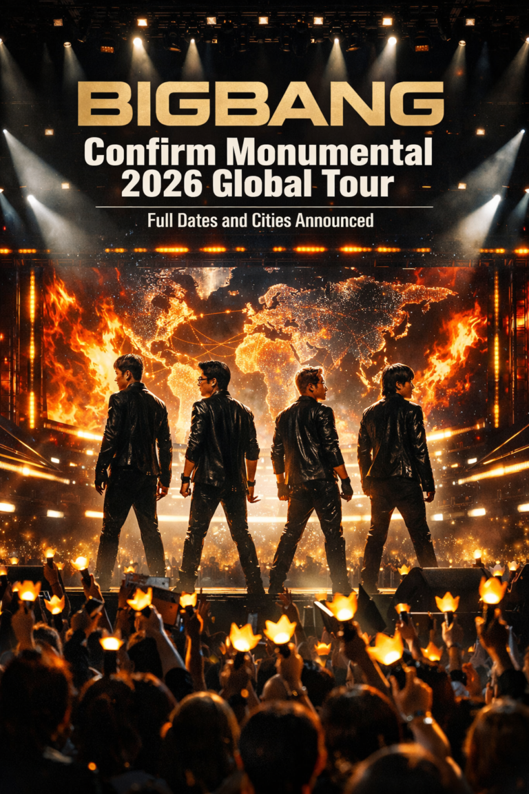 BIGBANG Confirm Monumental 2026 Global Tour, Full Dates and Cities ...