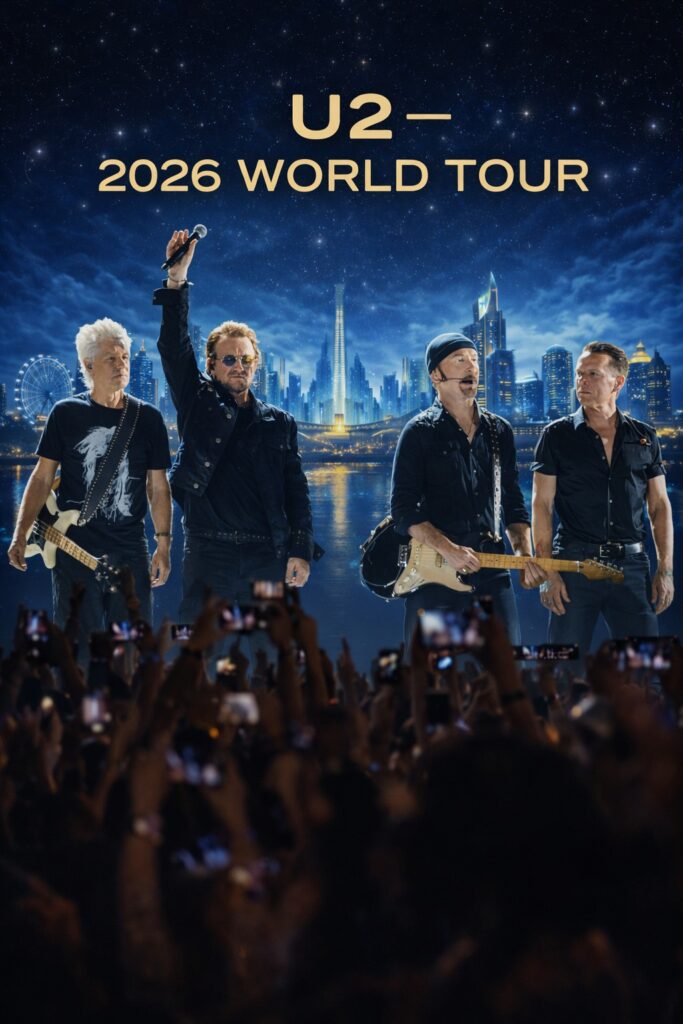 U2 Announce 2026 World Tour — Dates and Cities Revealed… — Watch Here ⬇ ...