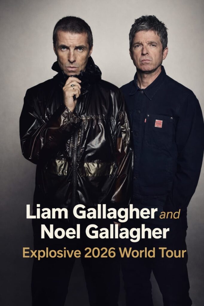 Liam Gallagher and Noel Gallagher Reunite for Explosive 2026 World Tour ...