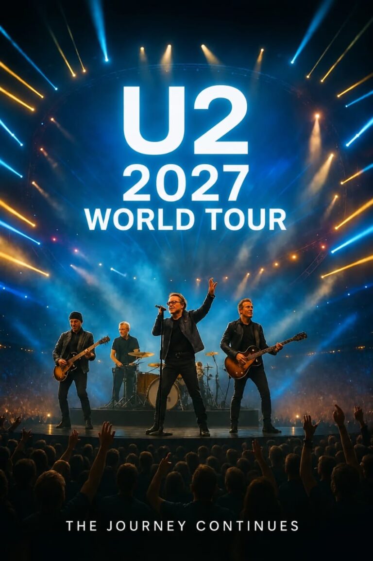 U2 Announce 2027 World Tour — Dates and Cities Revealed...⬇️ | Newsedge