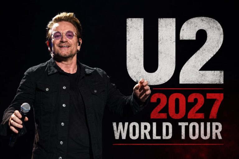 U2 Announces Massive 2026 World Tour — Dates and Cities Finally ...